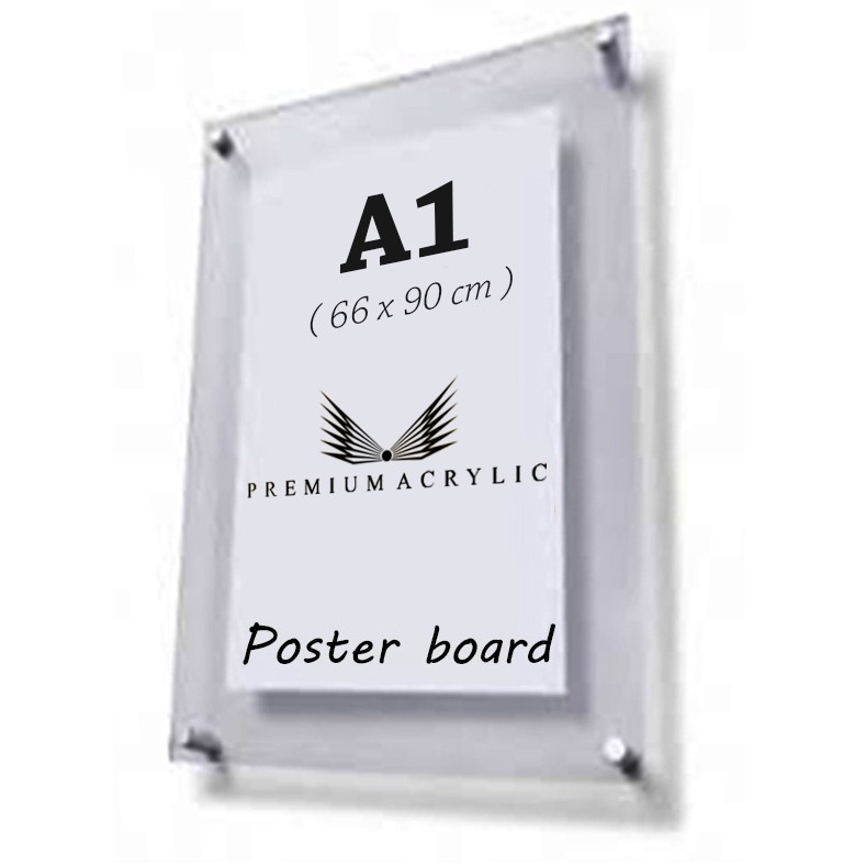 Jual POSTER FRAME DISPLAY ACRYLIC AKRILIK UKURAN A1 TERMURAH | Shopee ...