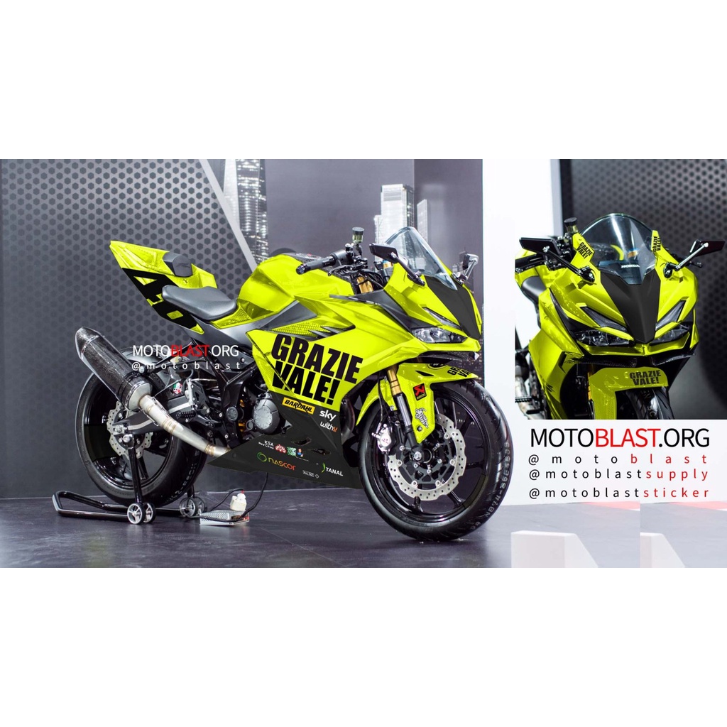 Jual Decal Stiker New CBR150R 2021 Livery Grazie Vale Motoblast Full ...