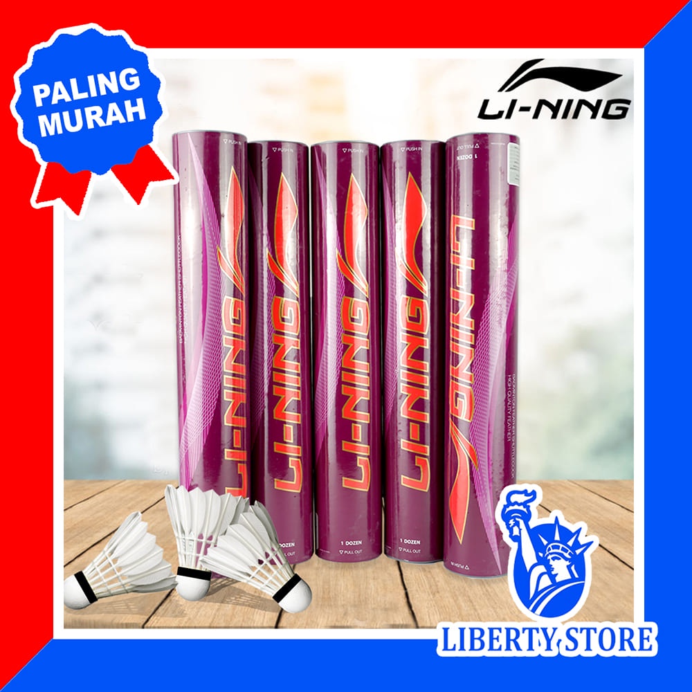 Jual Shuttlecock badminton LINING CHAMP Berkualitas ORIGINAL | Shopee ...