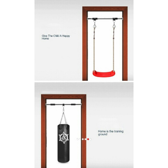 Jual PULL UP DOOR GYM BAR ALAT FITNESS OLAHRAGA DI PINTU RUMAH | Shopee ...
