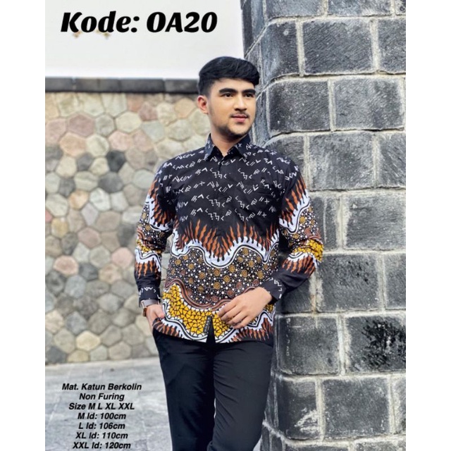 Jual BATIK LONTARA MAKASSAR BATIK LOKAL MAKASSAR BATIK LONTARA SLIMFIT ...