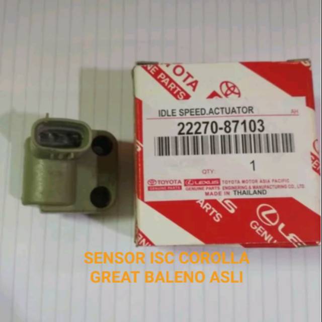 Jual SENSOR ISC IDLER SPEED CONTROL COROLLA GREAT BALENO SOLUNA ASLI ...