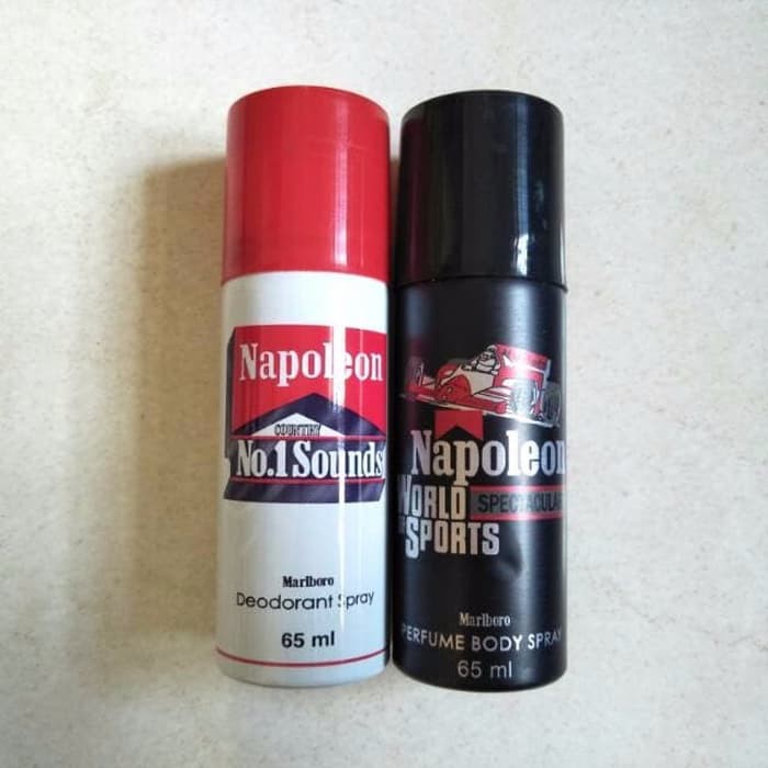 Jual Napoleon Marlboro parfum Deodoran spray original | Shopee Indonesia
