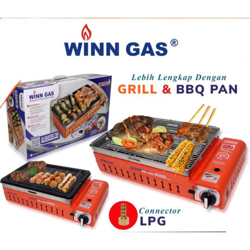 Jual Winn Gas , W2WS BBQ Grill , Kompor Gas , Panggang Sate , BBQ ...
