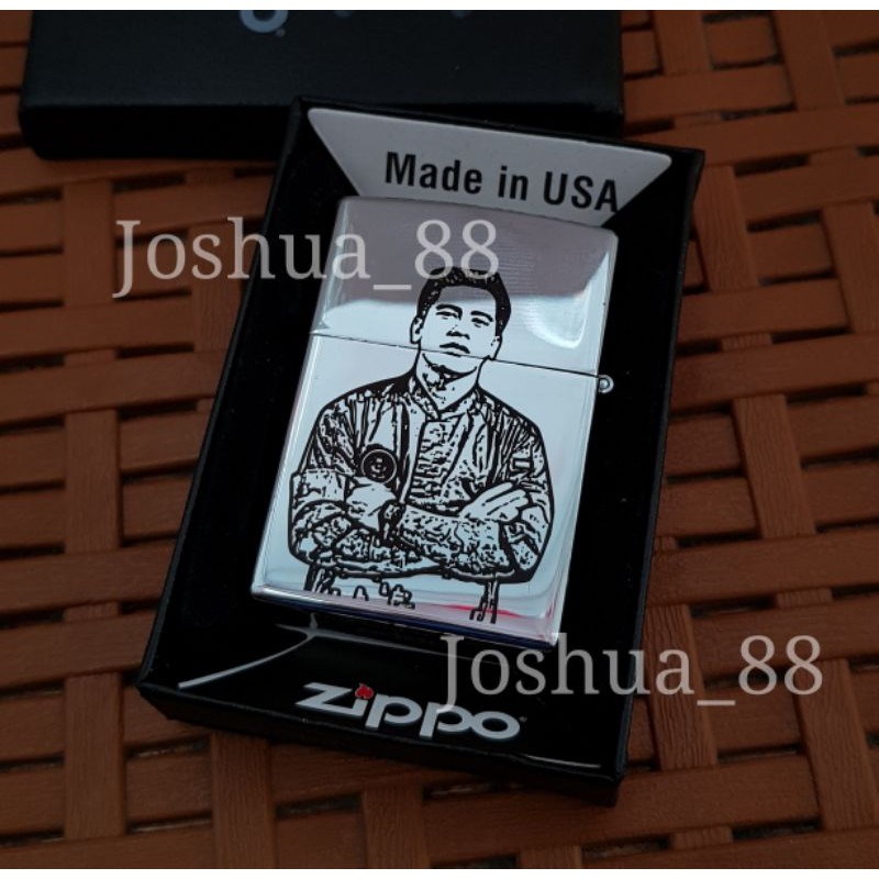 Jual Zippo Korek Api Custom Ukir Laser Foto Sket Bisa Gambar/Logo ...