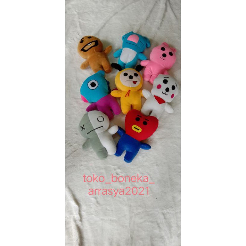Jual Boneka BTS / BT21 size S 20-25 cm | Shopee Indonesia
