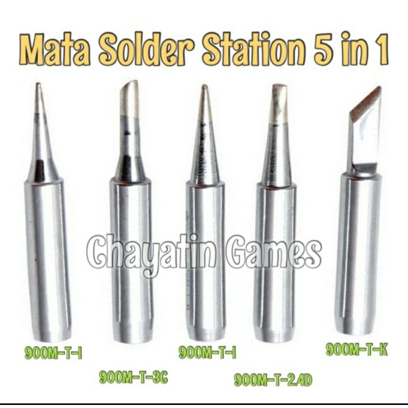 Jual Mata Solder Station 5 in 1 Type 900M - Mata solder Station | Shopee Indonesia