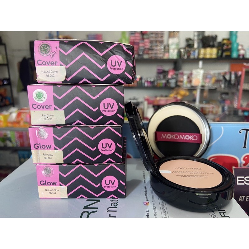 Jual cee -- [ terbaik ] moko moko cushion with uv protection -- moko ...