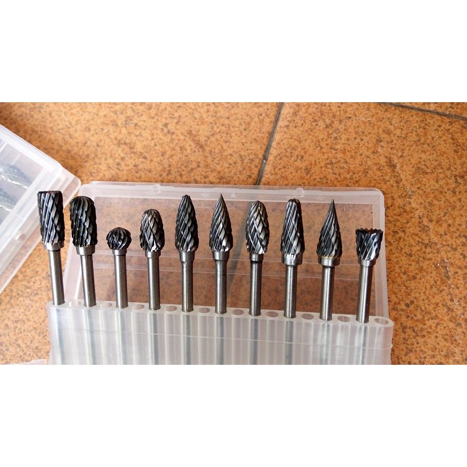 Jual 10pcs Mata bor tuner metal / Set 10 pcs mata bor cun Porting kikir ...