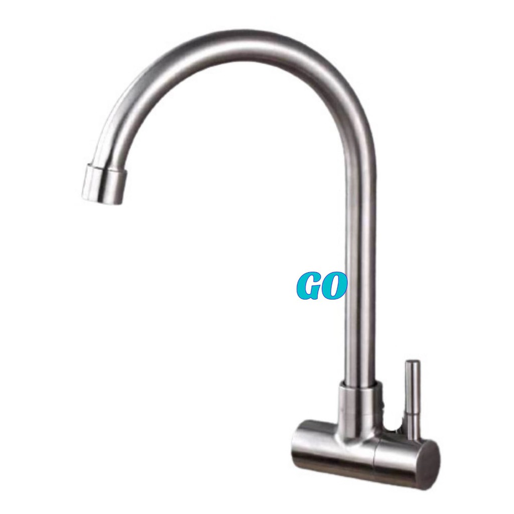 Jual Keran Angsa Pipa Stainless SUS 304 - Kran Bak Cuci Piring - Kran ...