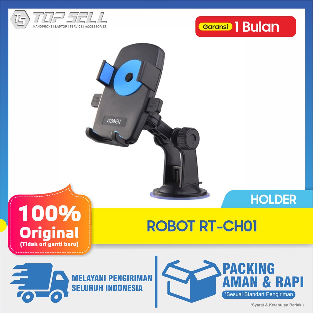 Jual ROBOT RT-CH01 Rotation 360 Degree Holder HP Mobil Android/iPhone ...