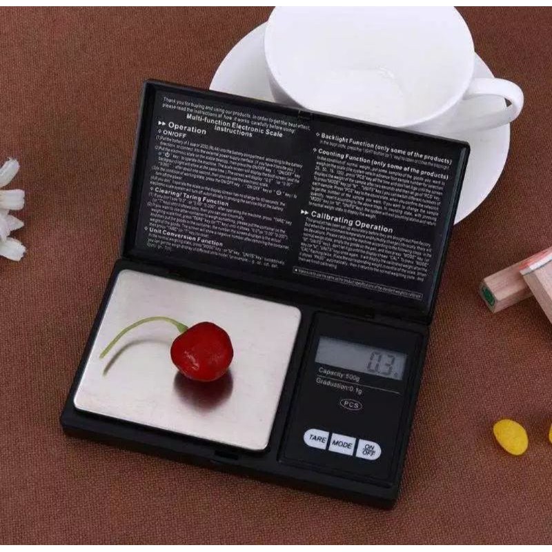 Jual timbangan digital/pocket scale 500gr akurasi 0,01 | Shopee Indonesia