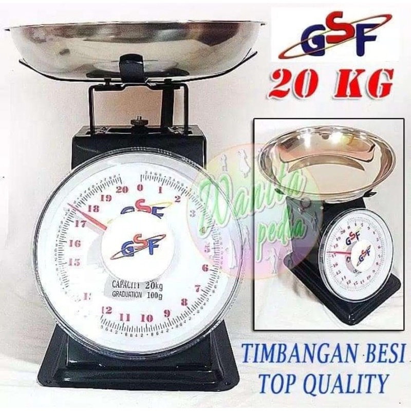 Jual TIMBANGAN ANALOG BESI - TIMBANGAN BUAH SAYUR - TIMBANGAN ANALOG ...