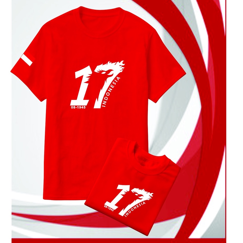 Jual KAOS ANGKA 17 KAOS AGUSTUS KAOS HUT RI KAOS DISTRO KAOS DEWASA DAN ...