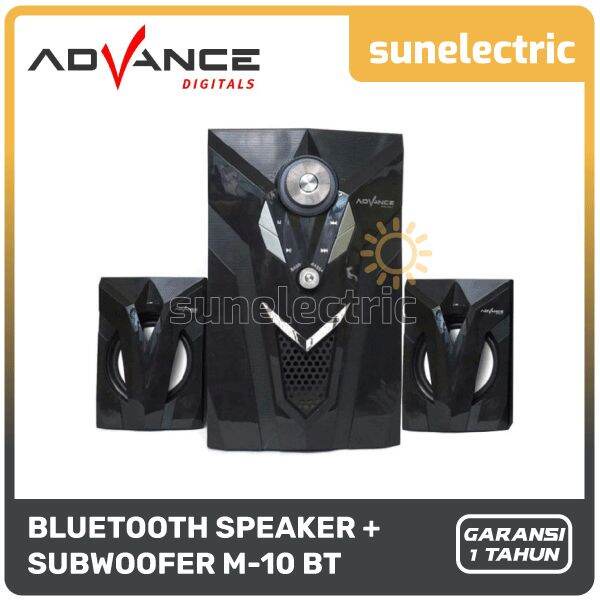 Jual Advance Speaker Aktif Portable M10BT Bluetooth - Hitam | Shopee Indonesia