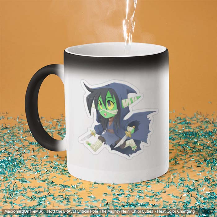 Jual Mug Magic Nott the BRAVE Critical Role The Mighty Nein Chibi ...