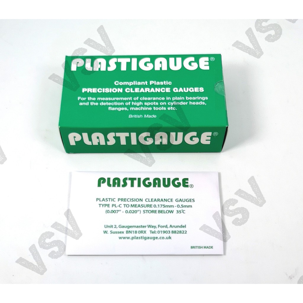 Jual PLASTIGAUGE HIJAU PLASTI GAUGE PLASTIC GAUGE HIJAU 0.175-0.500mm ...