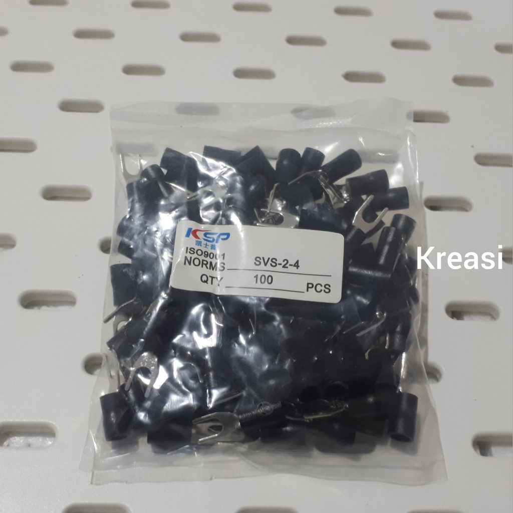 Jual SKUN KABEL ISOLASI Y 1.25 - 2.5MM KSP SVS-2-4 HITAM | Shopee Indonesia