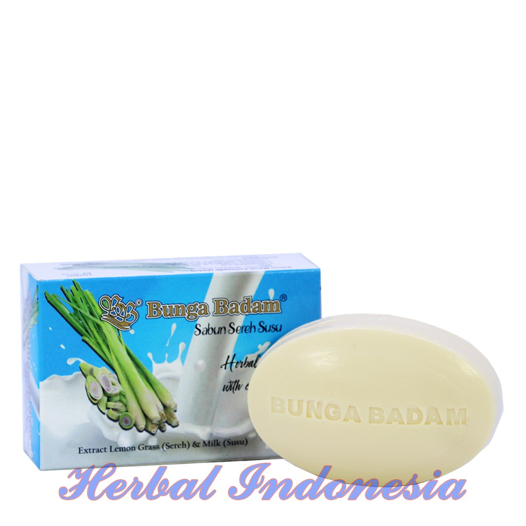 Jual Sabun Sereh SUSU BUNGA BADAM | Sabun SEREH dan SUSU | Shopee Indonesia