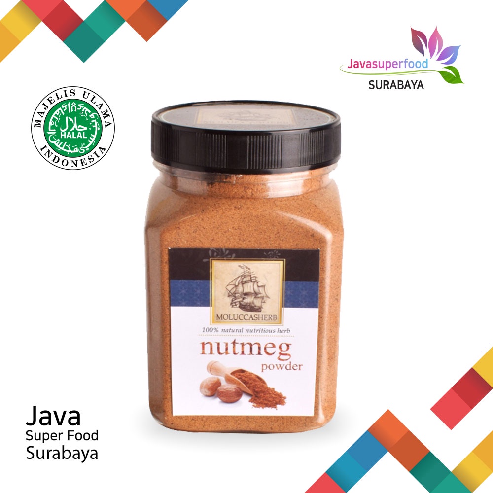Jual PALA BUBUK / NUTMEG POWDER 200g | Shopee Indonesia