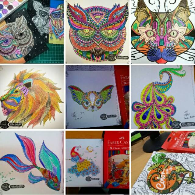 Jual Buku Terapi Warna Hobi Kado Unik Lukisan Melukis Gambar Art ...