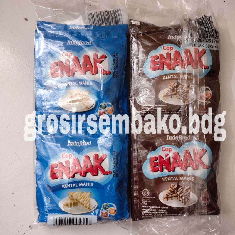 Jual SUSU Enaak Putih/Coklat Sachet | Shopee Indonesia