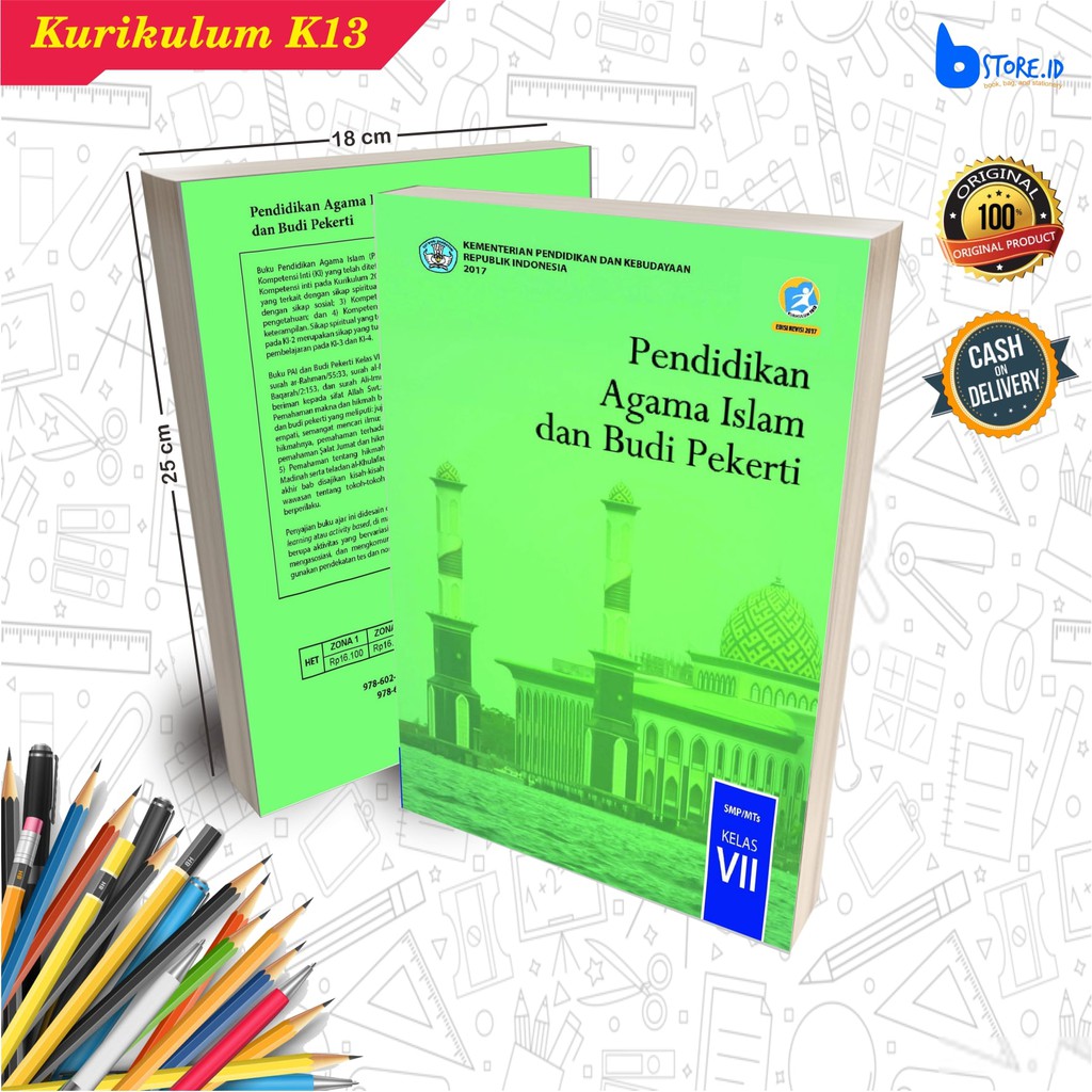 Jual Buku Ajar Siswa SMP Kelas 7/ PENDIDIKAN AGAMA ISLAM (Edisi Revisi ...