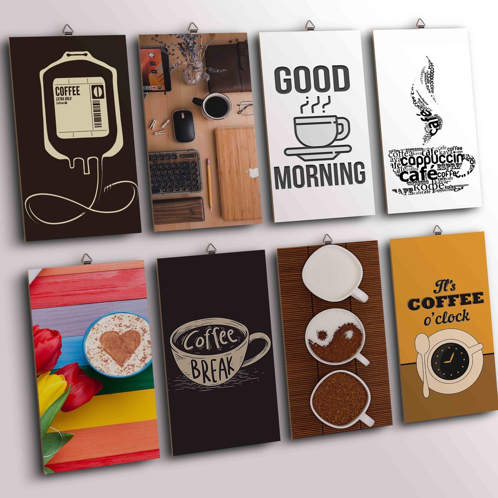 Jual HIASAN DINDING COFFE / KOPI INSPIRASI / QUOTES KOPI / CARTOON ...