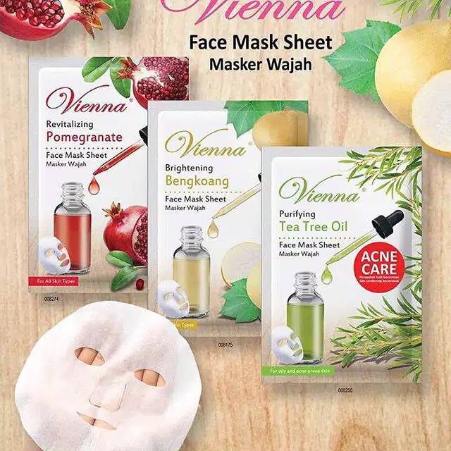 Jual Vienna fece Mask Sheet | Shopee Indonesia