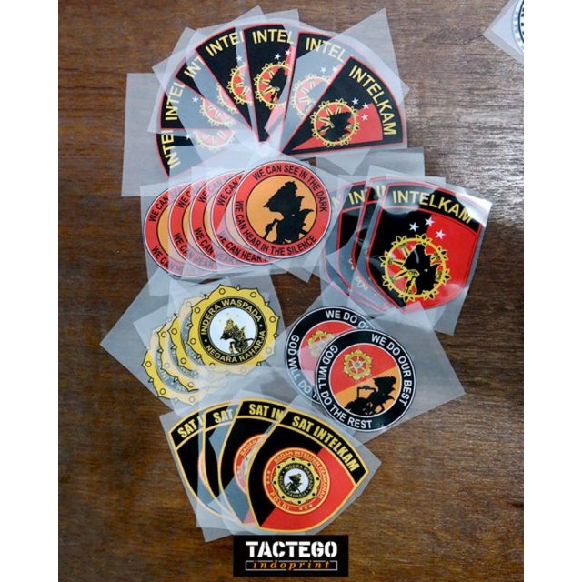 Jual sticker Sablon DTF Pakaian Intelkam | Shopee Indonesia
