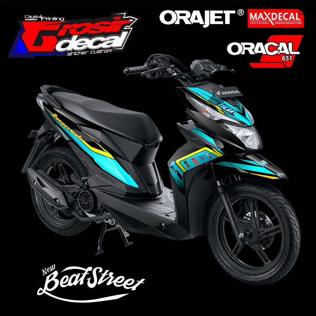 Jual Decal Stiker Beat Street Lama 2015 - 2019 Full Body Dekal stiker ...