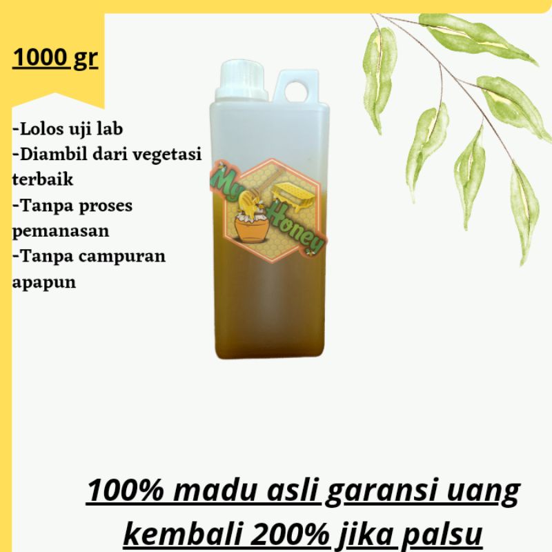 Jual Madu Kaliandra Madu asli madu murni my honey 100% madu asli raw honey | Shopee Indonesia