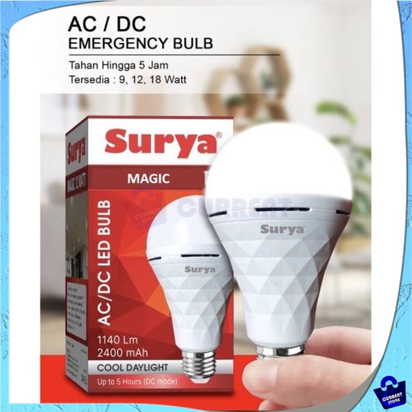 Jual Lampu Bohlam LED Emergency SURYA MAGIC | Shopee Indonesia