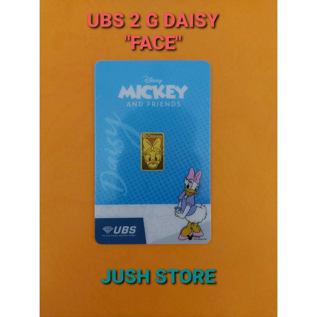 Jual EMAS UBS LOGAM MULIA 2 GRAM SNI MULUS PRESS MICKEY MINNIE MOUSE ...