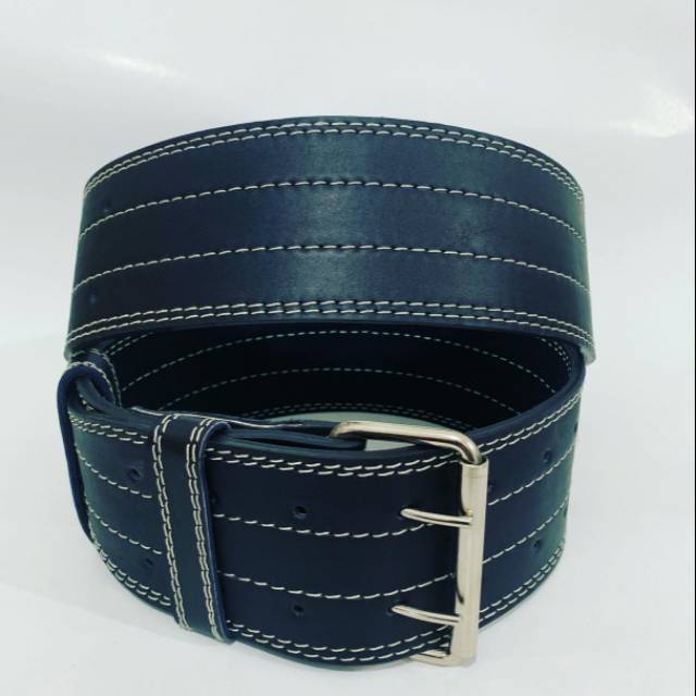 Jual Sabuk Fitness/Gym Bahan Kulit/Belt Fitness Bahan Kulit Asli/Sabuk ...