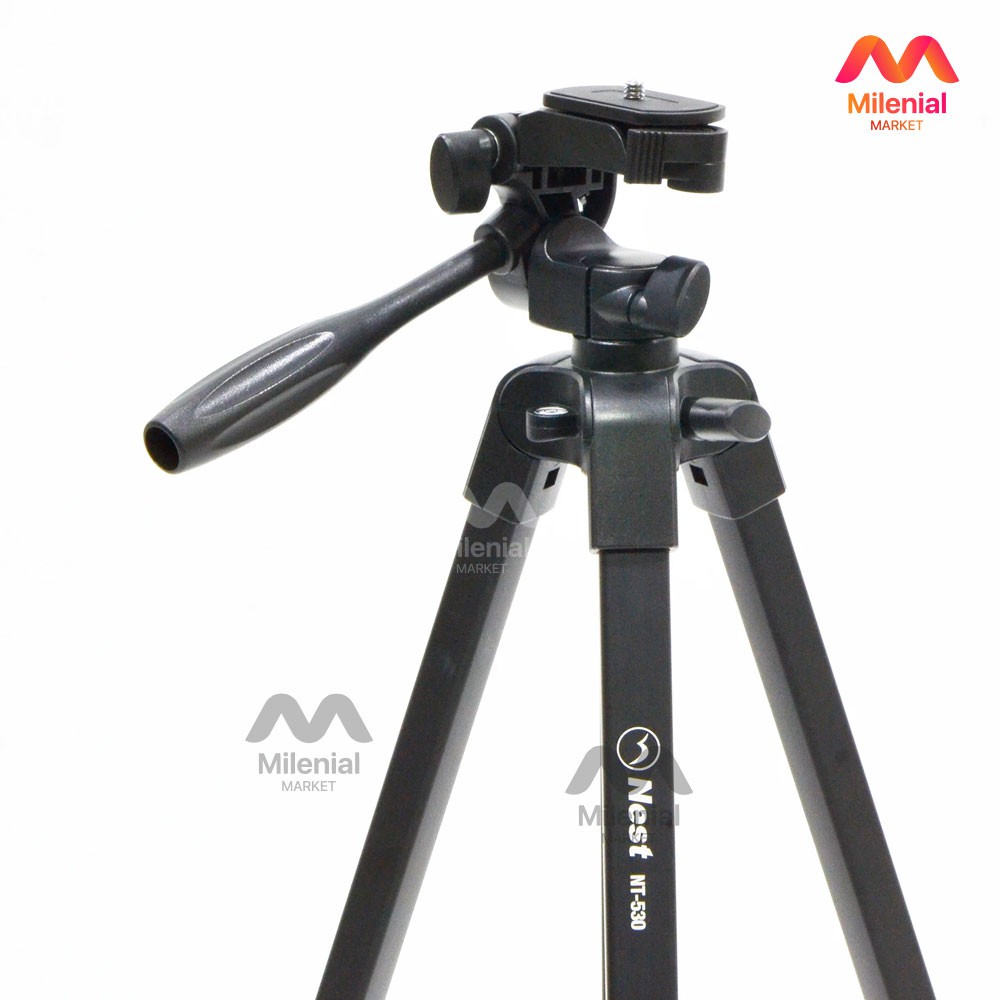Jual TRIPOD PROFESIONAL NEST NT-530 NT530 FOR KAMERA/HANDYCAM Smartphone | Shopee Indonesia