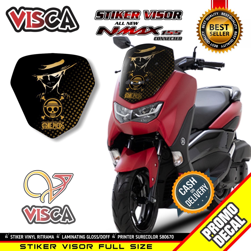 Jual Stiker Visor Nmax Variasi 2022 Stiker Motor Nmax Stiker Visor Nmax ...
