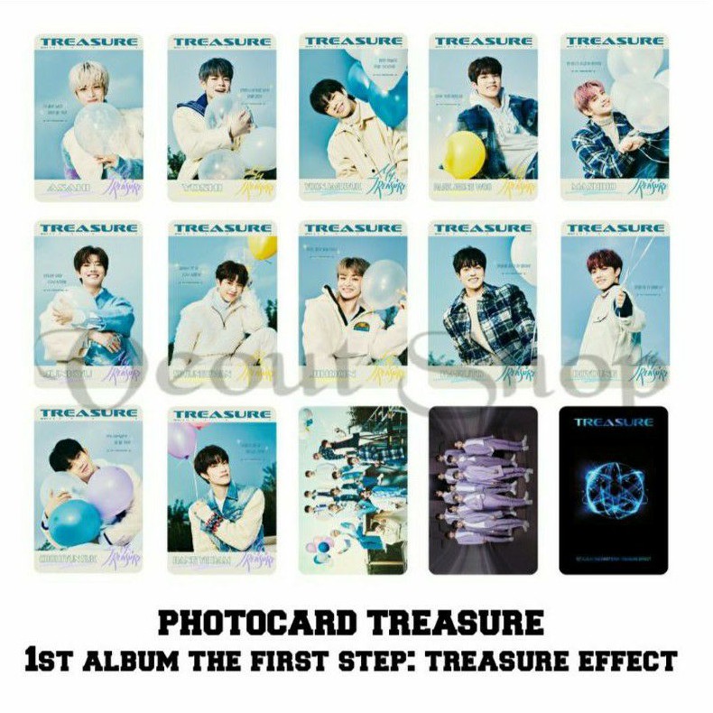 Jual Photocard Treasure 1st album the first step: treasure effect ...