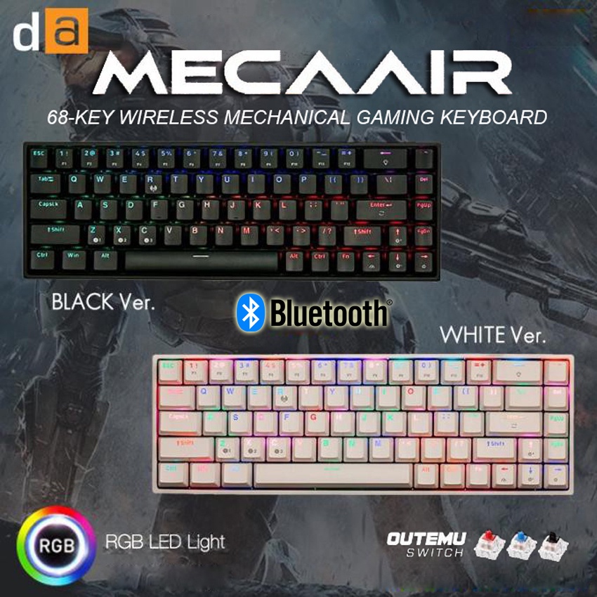 Jual Digital Alliance MECA AIR Wireless Mechanical Gaming Keyboard ...