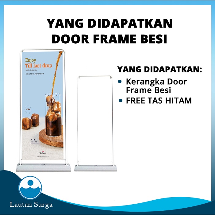 Jual Stand Door frame Banner Stand Banner DoorFrame Plus Cetak (Free ...