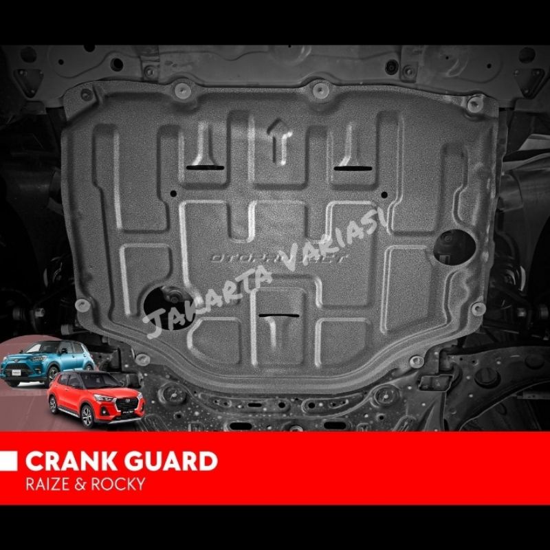 Jual Crank Guard Raize Rocky 2021 pelindung bawah mesin | Shopee Indonesia