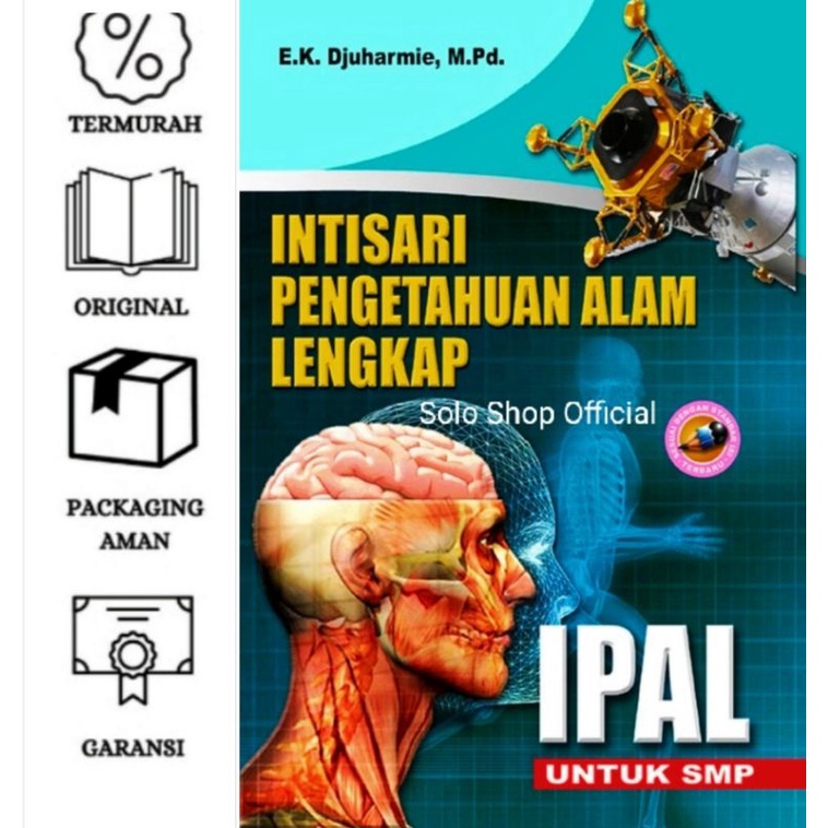 Jual BUKU INTISARI IPA INTISARI PENGETAHUAN ALAM LENGKAP IPAL UNTUK SMP ...