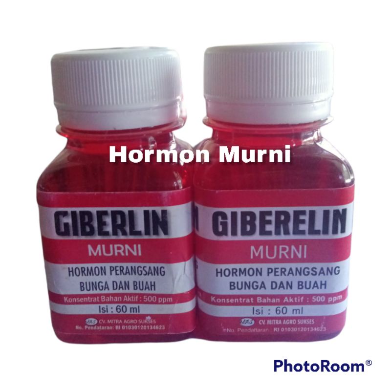 Jual GIBERELIN Hormon Perangsang Buah dan Bunga ZPT Giberlin | Shopee ...
