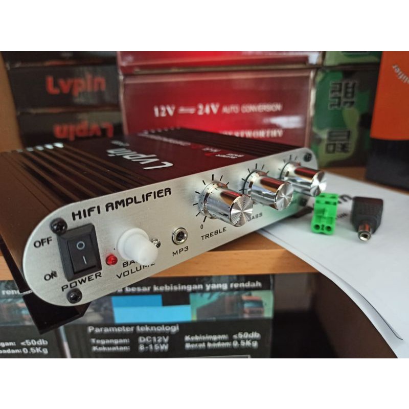 Jual amplifier 2.1 lvpin audio amplifier hi fi amplifier super bass ...