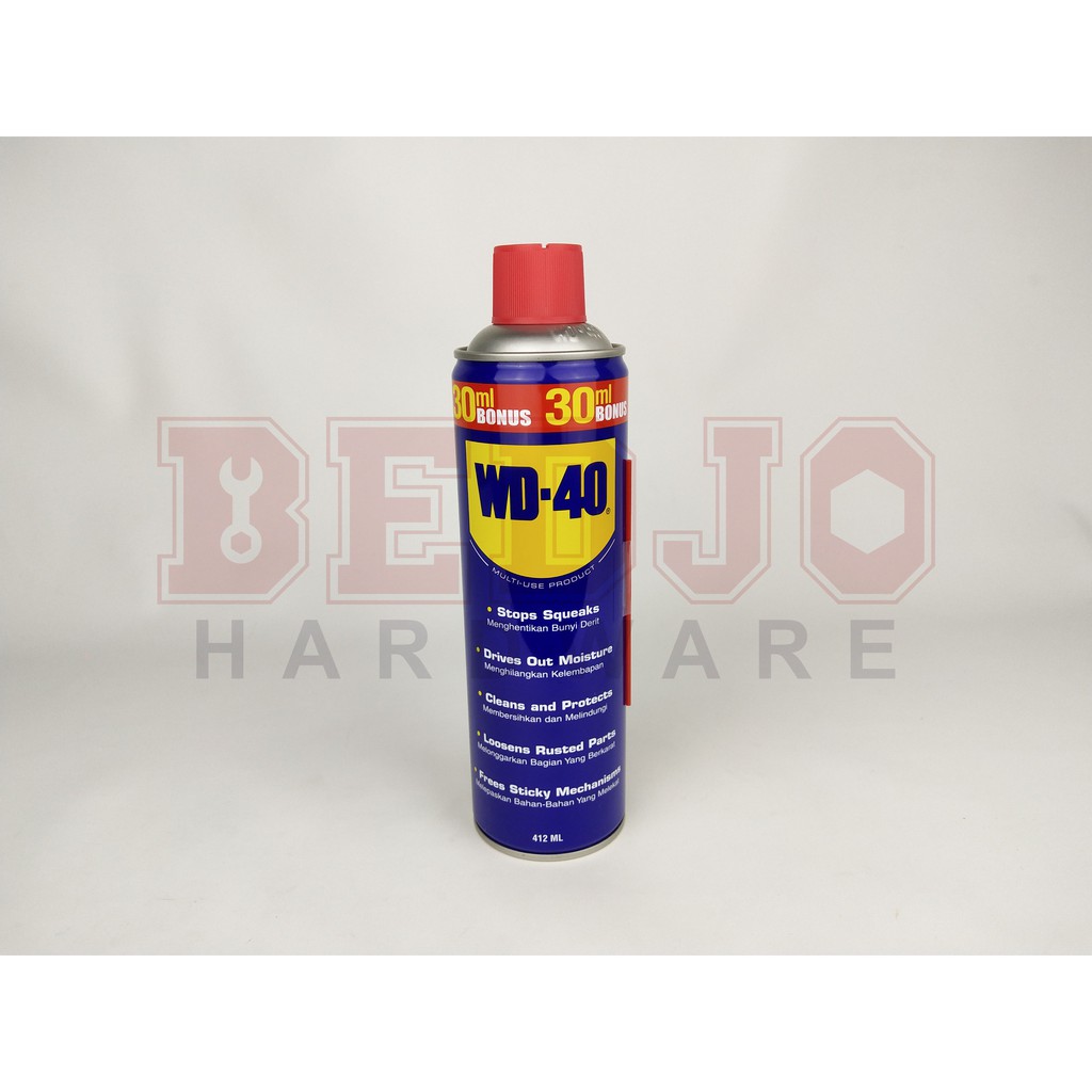 Jual WD 40 Pelumas Anti Karat- Contact Cleaner 412 ml | Shopee Indonesia