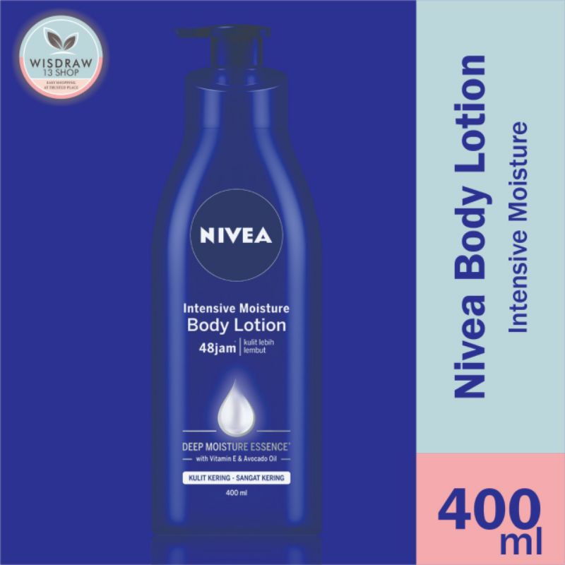 Jual NIVEA INTENSIVE MOISTURE BODY LOTION 400ML | Shopee Indonesia