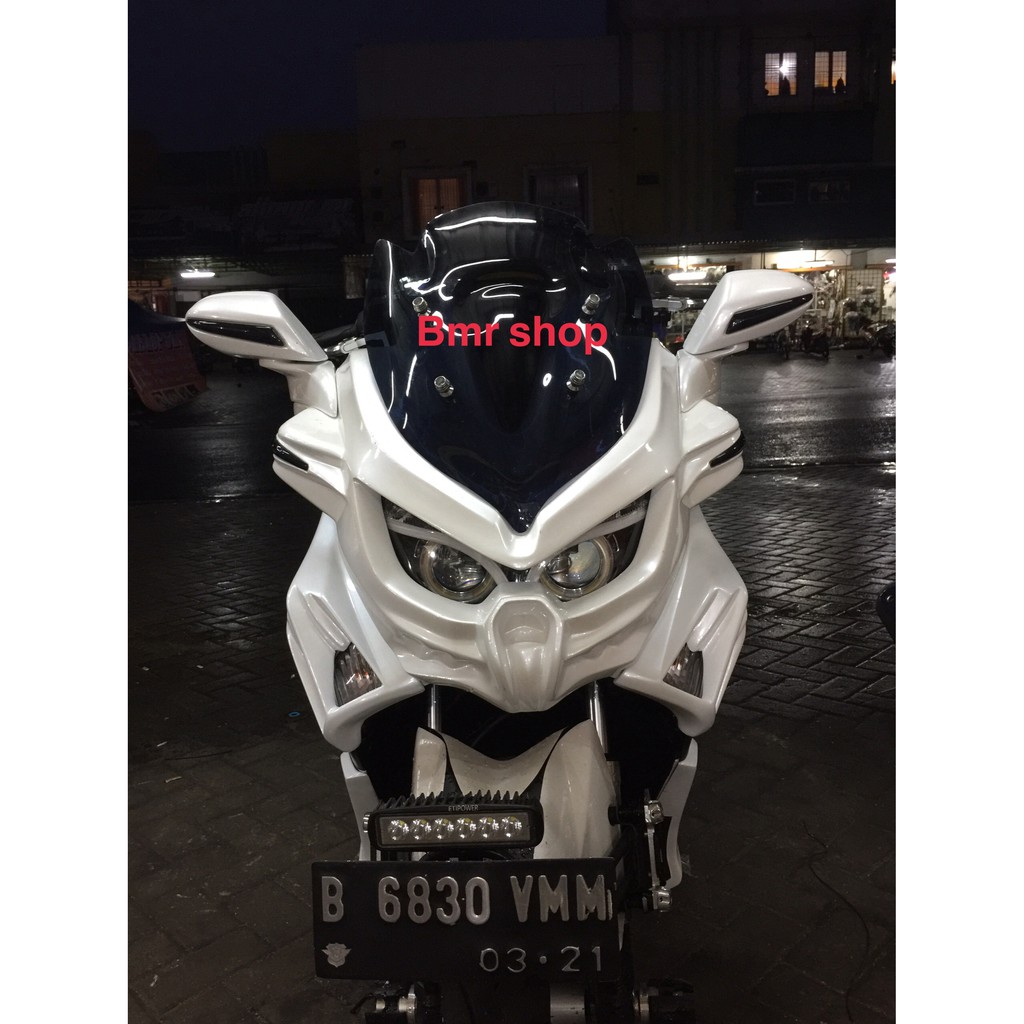 Jual paket modif nmax model predator/transformer | Shopee Indonesia
