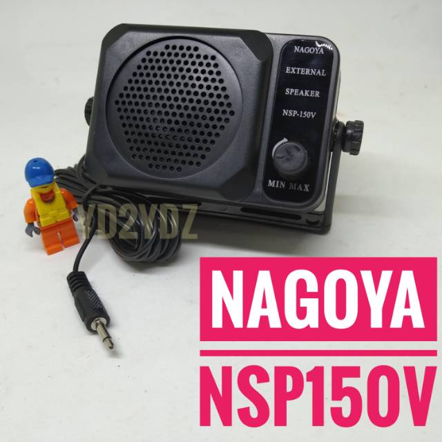 Jual speaker mini external nsp150v radio rig ht icom yaesu kenwood ...