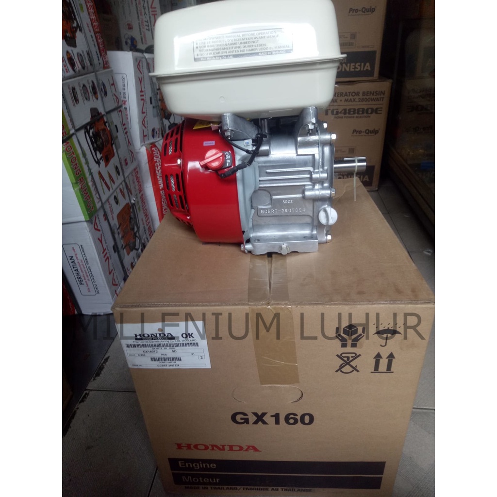 Jual Mesin penggerak/ Gasoline engine Honda Thailand GX160 5,5 PK | Shopee Indonesia