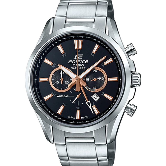 Jual Casio Edifice Made Japan Chronograph Sapphire EFB-504D-1A9 ...